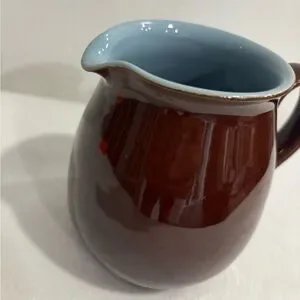 Denby | Kitchen | Vintage Denby Stoneware Brown Pitcher Pt Made In ...